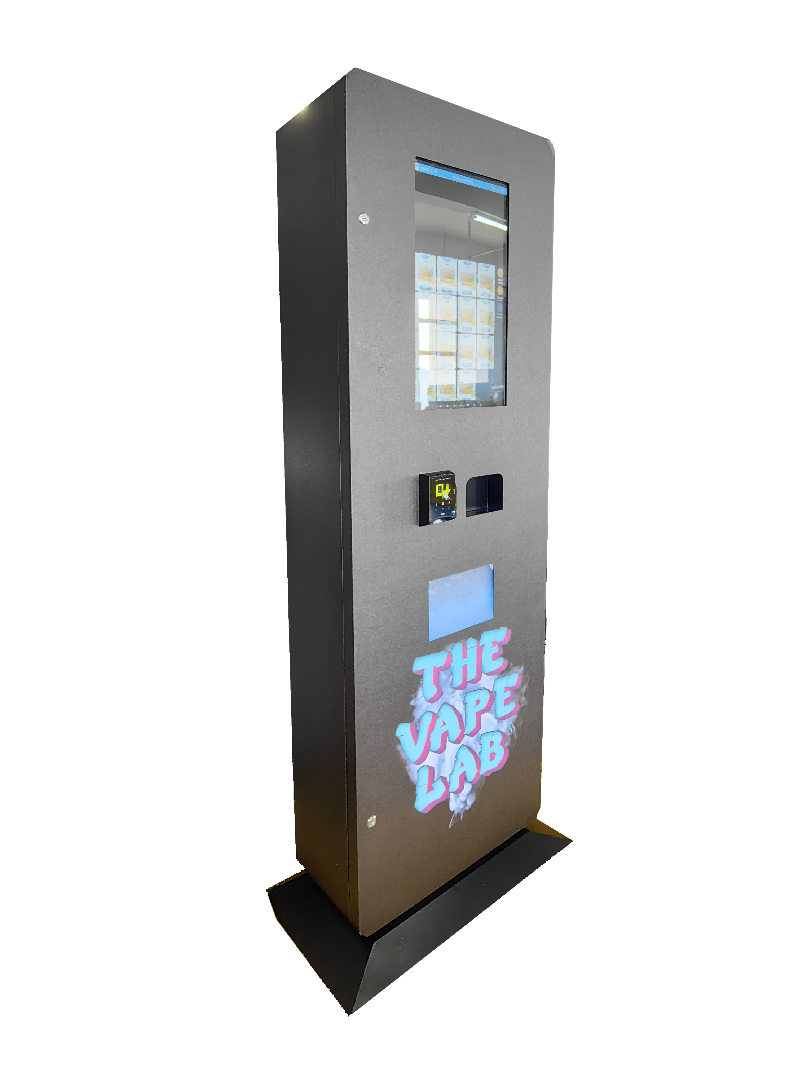 standing type E-cigarette vape vending machine age checker